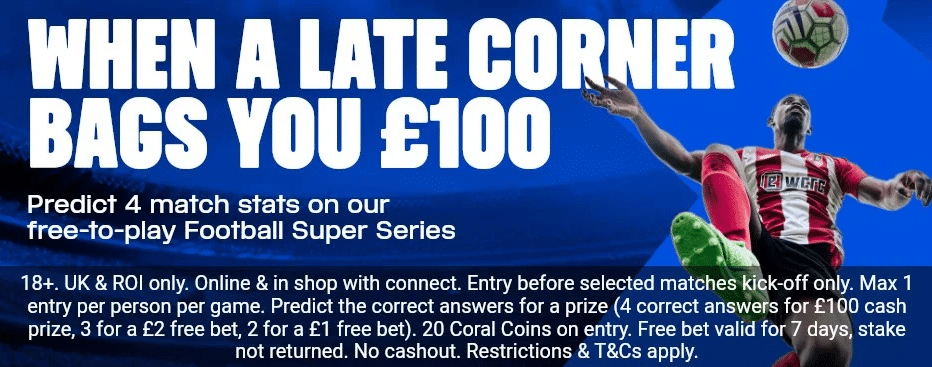 Coral Sign Up Offer: Claim £20 in free bets In March 2025