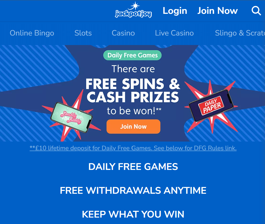 Jackpotjoy Sign Up Promo Code: What's on offer today?