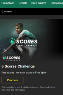 Bet365 6 Scores Challenge: Correct Score Prediction Guide, Tips, and ...
