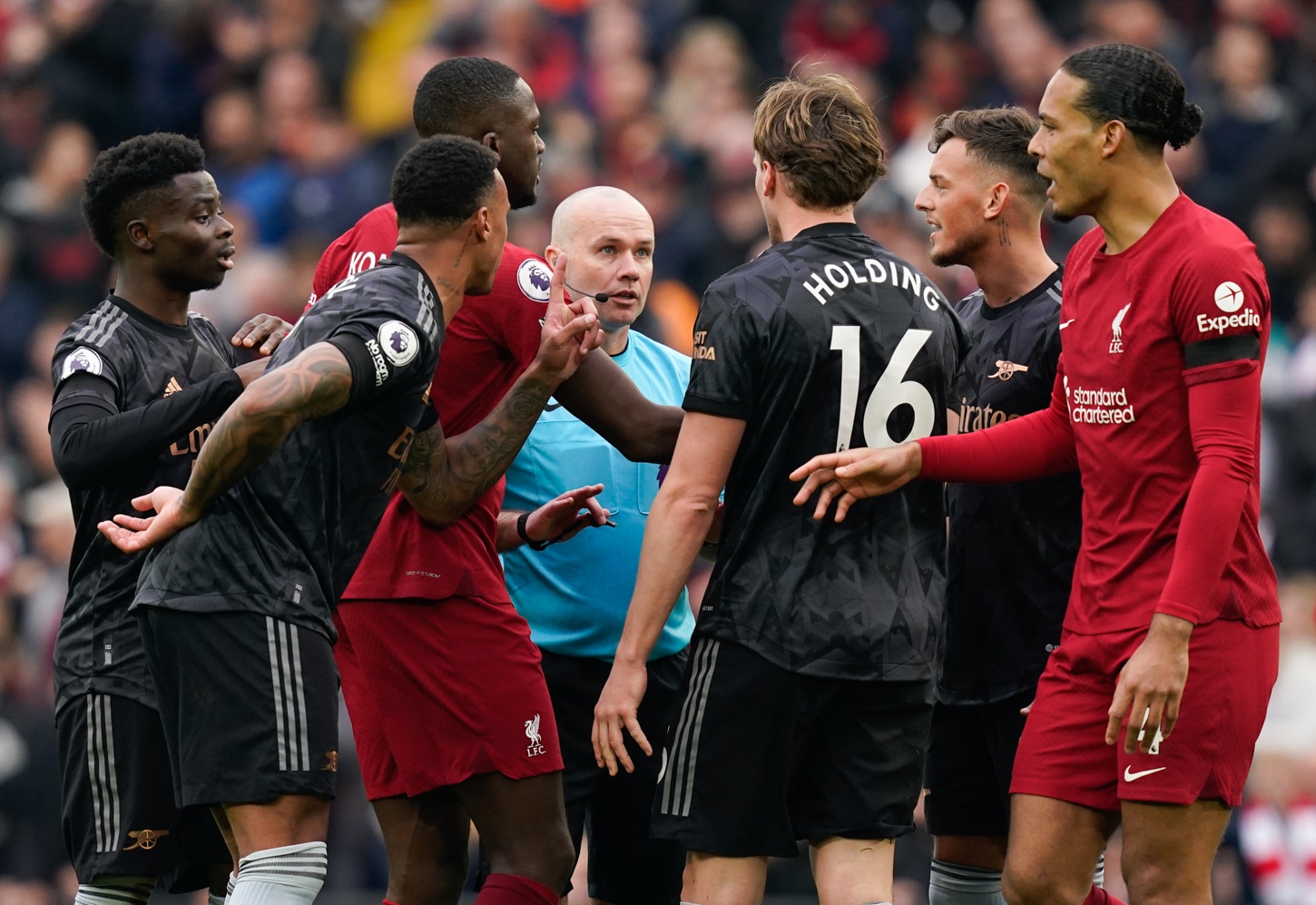 RefWatch: Liverpool vs Arsenal Yellow cards betting