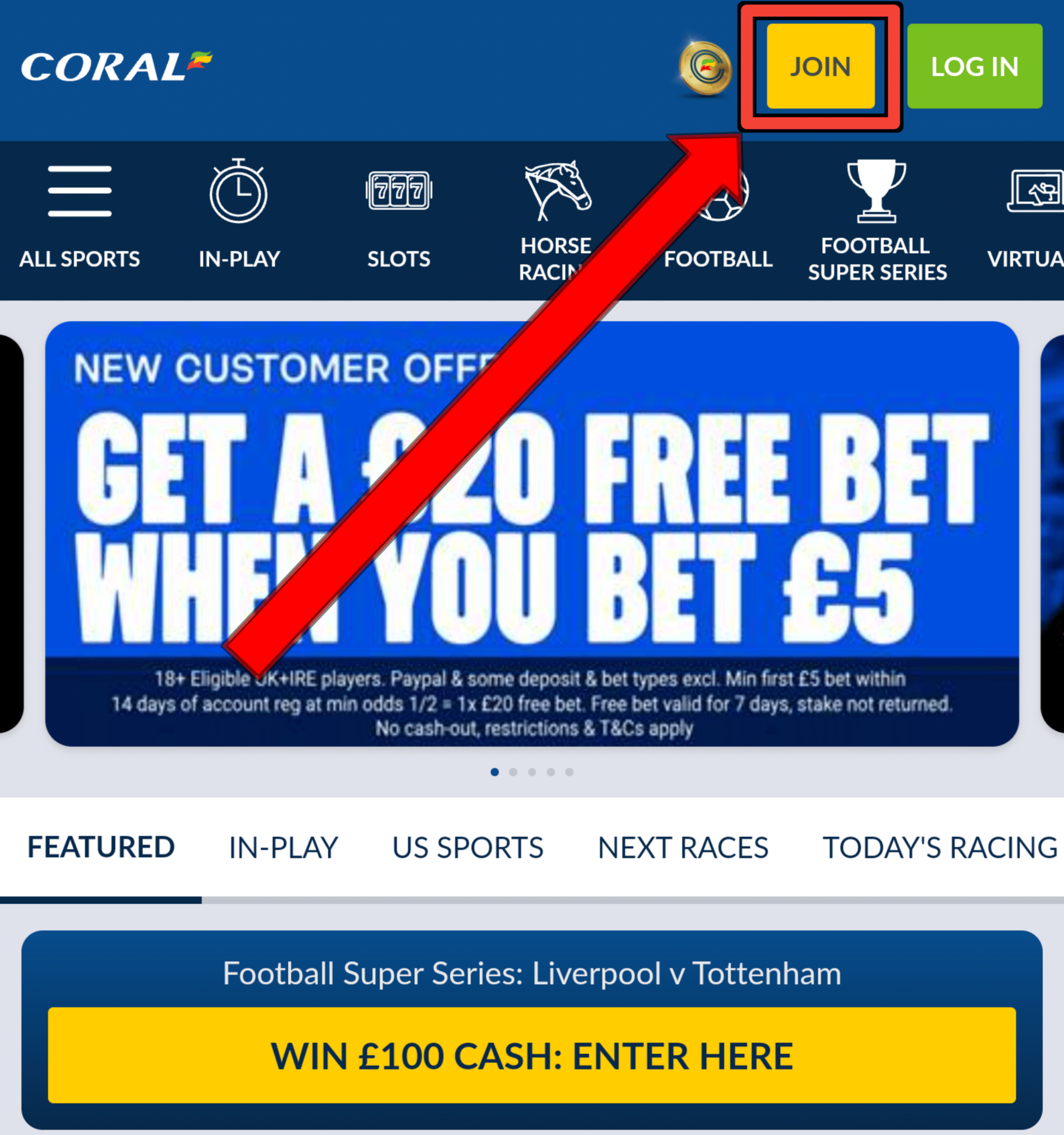 Coral Sign Up Offer: New customers get £20 in free bets 2024