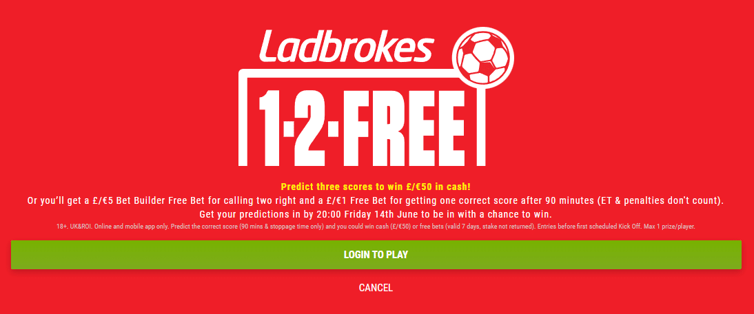 Ladbrokes Euro 2024 Offers | Exclusive Free Bets & Bonuses
